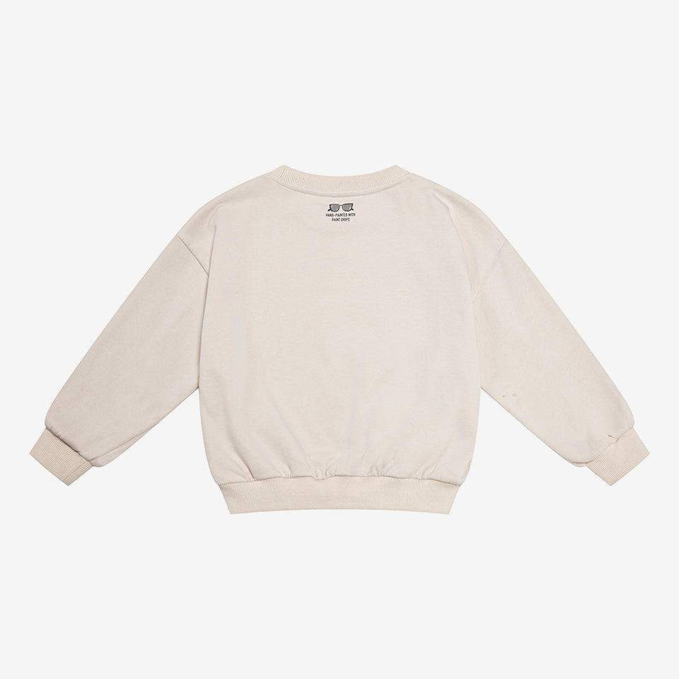 Happynocnoc Designer Boy & Girl White Noc Printed Sweatshirt – Happy Nocnoc